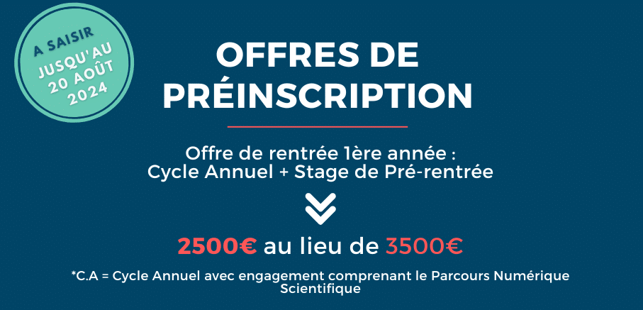 Cycle annuel Math Sup - Cours de Soutien Math Sup